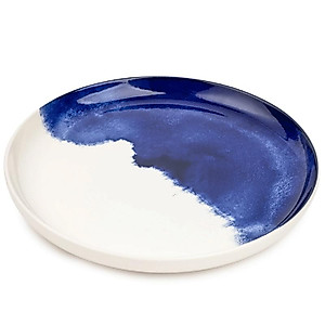TBGFPO Dinnerware Drip Stoneware 12 Piece Set Dishes and Plates Sets Dinnerware Set Round Dish Set Tableware Combination (Color : E, Size : As Shown)