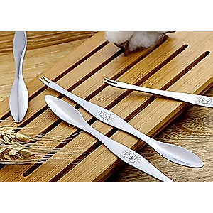 10 pcs Seafood Forks,Crab Forks,Lobster Forks, Fruits Forks 6.49 inches