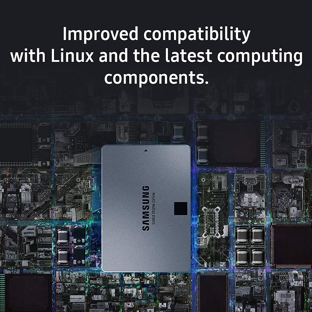 Samsung 860 QVO SSD 4TB - 2.5 Inch SATA 3 Internal Solid State Drive with V-NAND Technology (MZ-76Q4T0B/AM), Gray