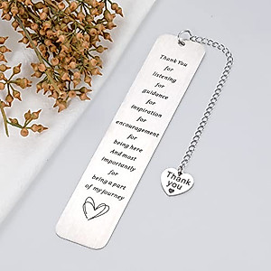 Boss Mentor Appreciation Gifts Bookmark for Men Women Thank You Leader Coworker Supervisor for Boss Day Christmas Retirement Birthday Office Gift for Teacher Principal Coach Going Away Farewell Him