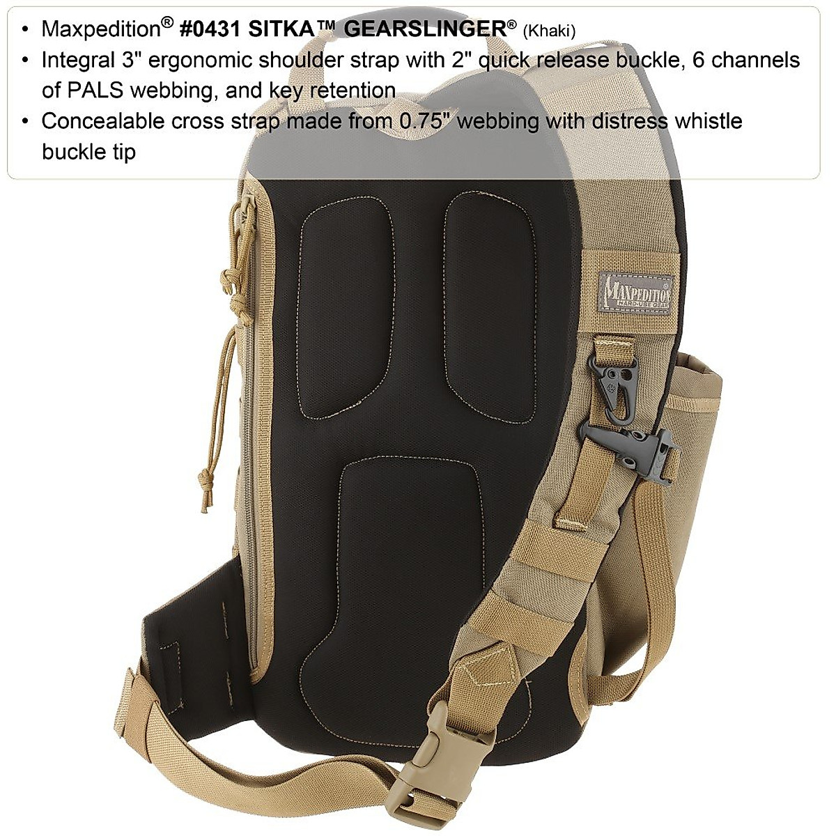 Maxpedition Sitka Gearslinger, Foliage Green