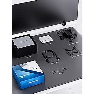 MINISFORUM TH80 Mini PC 11th Gen Core i7-11800H Micro Computer, DDR4 32GB RAM + 512GB PCIe SSD, HDMI/DP/USB-C(4K@60Hz) Outputs, 2.5G LAN, 5X USB3.2, Intel UHD Graphics Small Form Factor