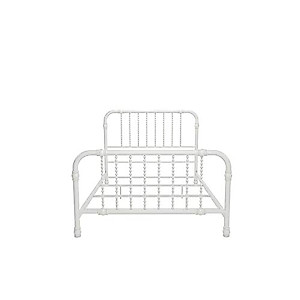 Little Seeds Monarch Hill Wren Metal Bed Full, White