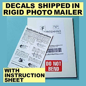 MAILBOX German Shepherd Dog Set of 2 Decals - Add Your CUSTOM ADDRESS & COLOR - Vinyl Decal Sticker D