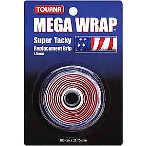 Tourna Mega Wrap Tennis Replacement Grip, USA