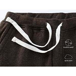 HETHCODE Mens Casual Athletic Fit Vintage Active Sports Jogger Running Hiking Gym Pocket Shorts Burnout Gray XL