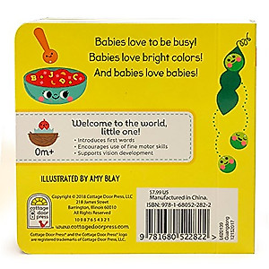 Sip, Chew, Yum: Chunky Lift-a-Flap Board Book (Busy & Bright Baby)