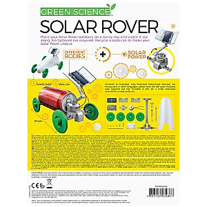 4M Green Science Solar Rover, DIY STEAM Powered Kids Science Kit, Boys & Girls Ages 5+