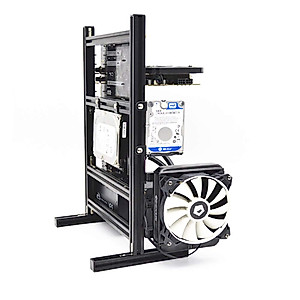 DIY Computer Chassis Bracket Open Motherboard Case Rack M-ATXVertical ...