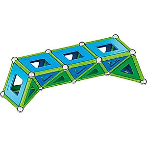 Geomag Classic Panels 114-pc Magnetic Construction Set for Kids Ages 5 and Up | Swiss-Made STEM Educational Toy Made from 100% Recycled Plastic | Screen-Free Activity
