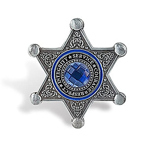 FunYan Police Challenge Coin Law Enforcement Sheriff Sapphire Coin