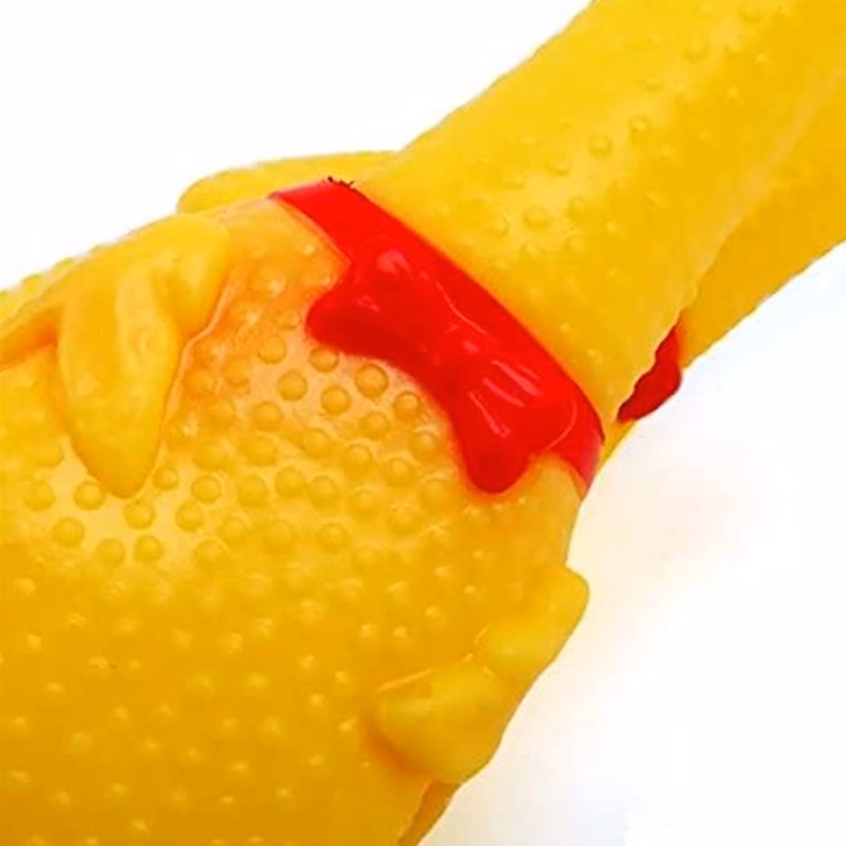 Homenite 8 Pack Large Screaming Chicken Toy Rubber Squawking Big Chicken Squeeze Chicken Prank Novelty Noisemaker Toy 12 inch