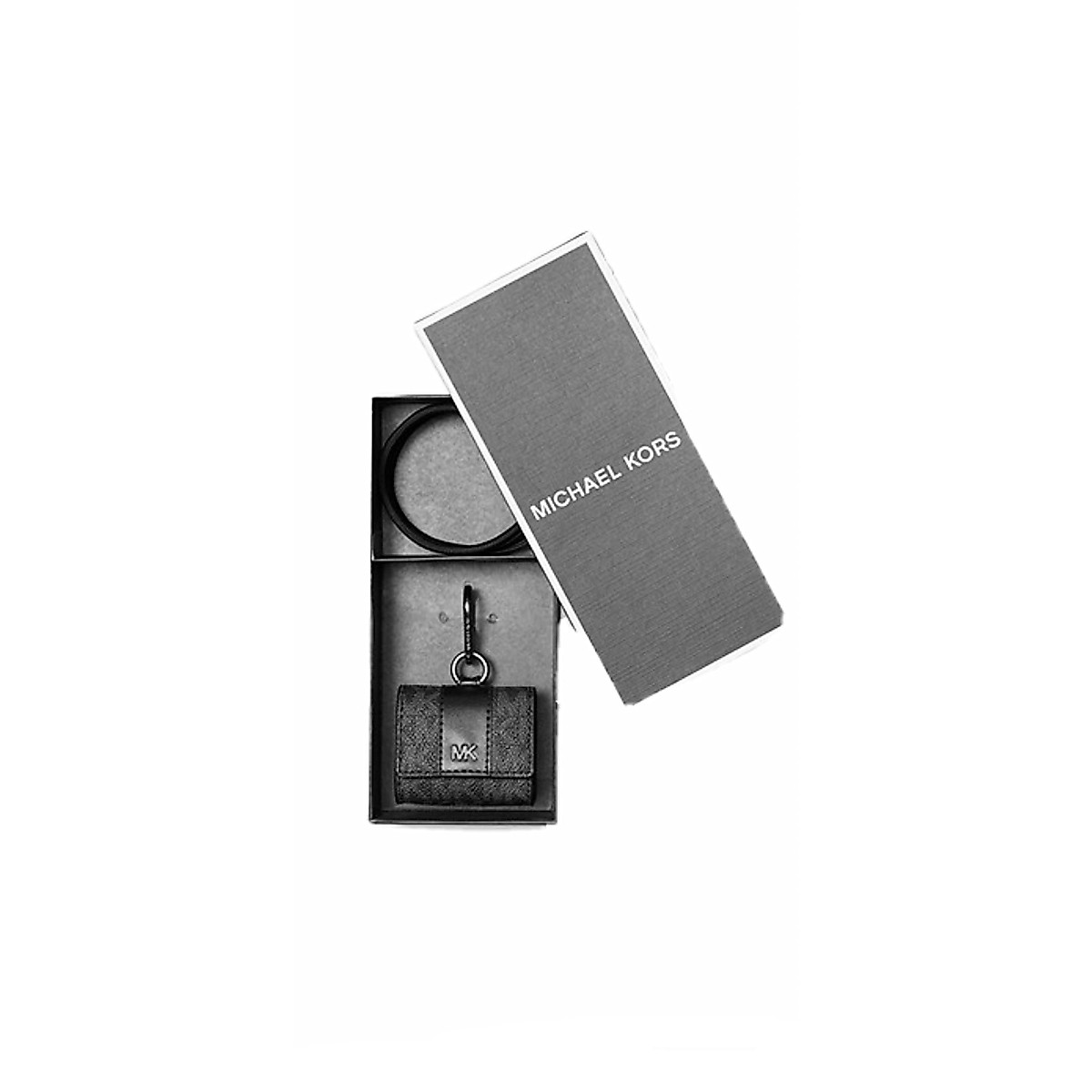 Michael Kors Logo Clip Case for Apple AirPods Pro (Black)