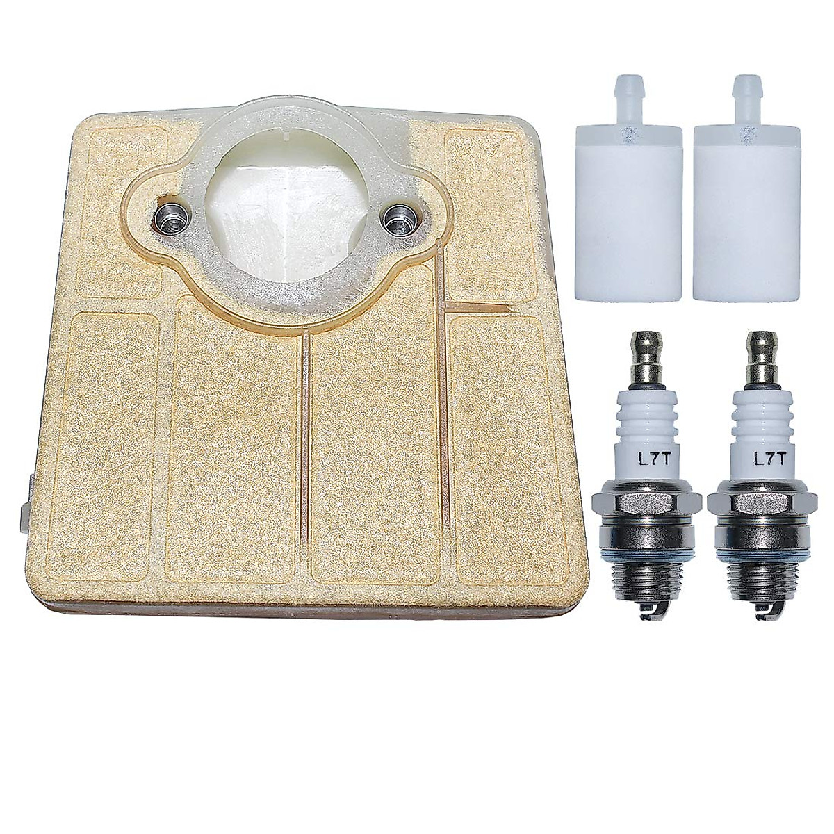 AUMEL Air Filter Fuel Filter Spark Plug Kit For Husqvarna 61 66 181 266 281 288 288XP Chainsaw 501807101 501807105 501 8071-01 501 8071-05