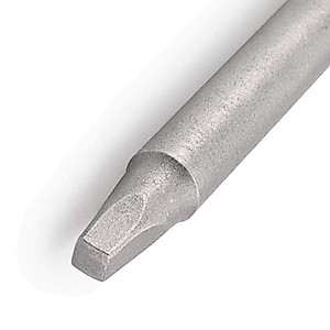 Yakamoz 3 Set of 3Pcs 1/4-Inch Shank 4-Inch Length Long Magnetic Square Head Screwdriver Bits Set Power Tools SQ1 SQ2 SQ3