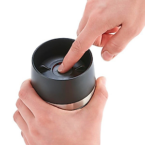 EMSA Germany: Travel Mug Grande - Premium High Performance German Engineered Thermos Vacuum Flask Tumbler, 17oz, Blue