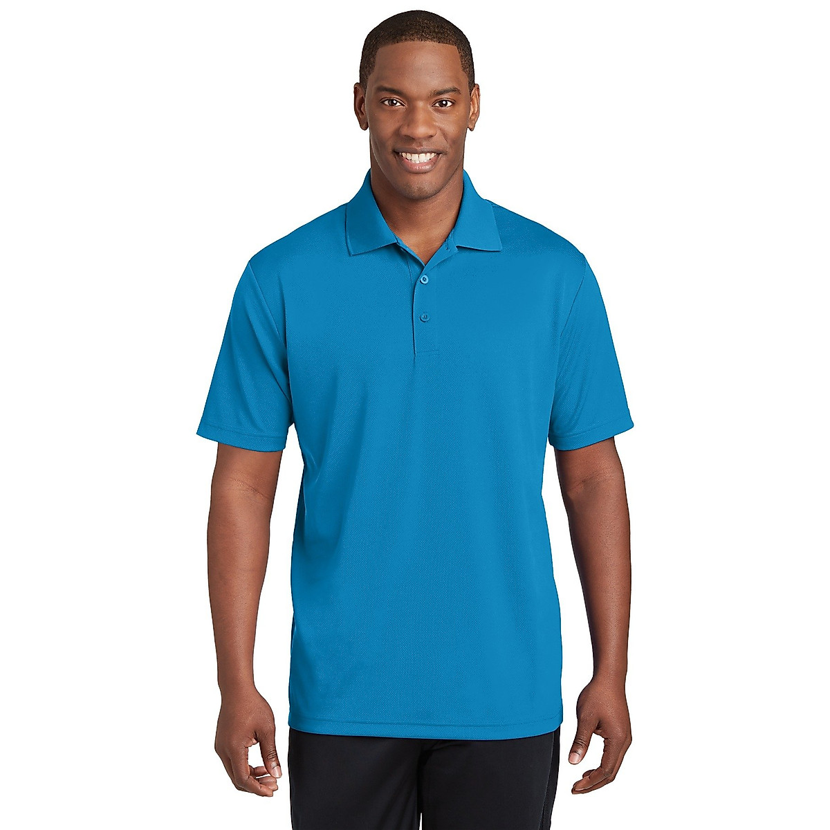SPORT-TEK PosiCharge RacerMesh Polo. ST640 Pond Blue L