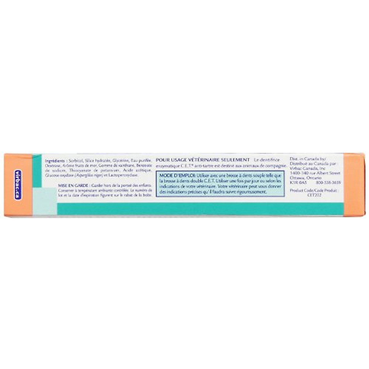 CET Toothpaste for Dogs and Cats, Seafood flavor