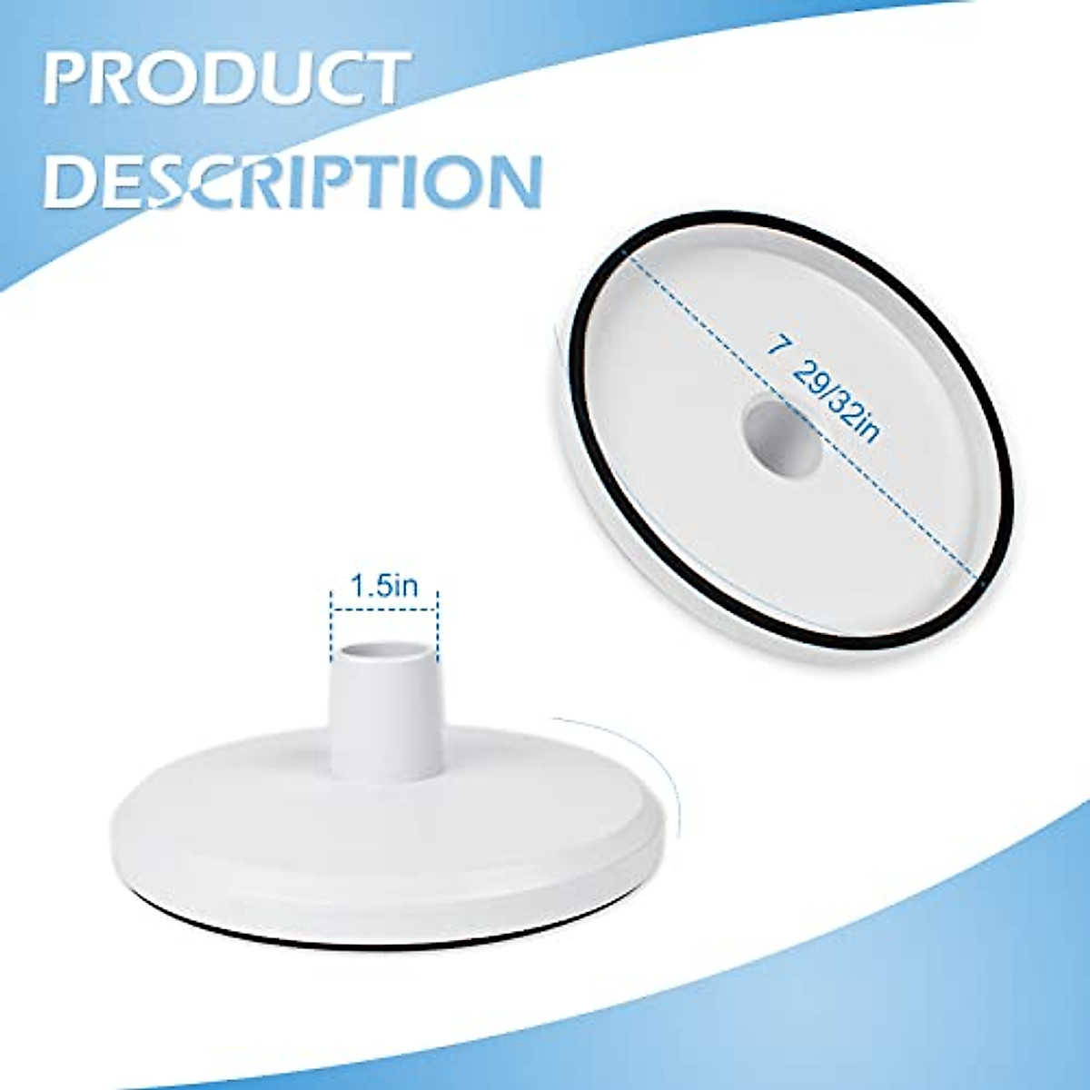 Usamate SP1106 Skim Vacuum Plate In-Ground Pool Skimmer Compatible with Hayward Swimming Pool Skimmer SP1082, 1084, 1085, 1075