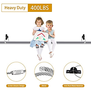 Furniture Anchors Upgraded Furniture Straps for Baby Proofing, Furniture Wall Anchors Metal Secure 400 Pound Falling Furniture Prevention Straps Child Pet Safety Straps Earthquake Resistant (6pack)