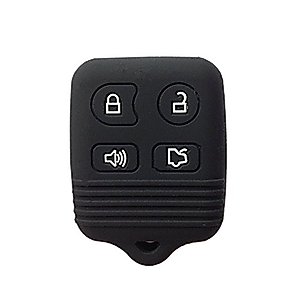 KAWIHEN Silicone Key Fob Cover Compatible with Ford Mustang Edge Escape Expedition Explorer Focus Escort Lincoln Mercury CWTWB1U331