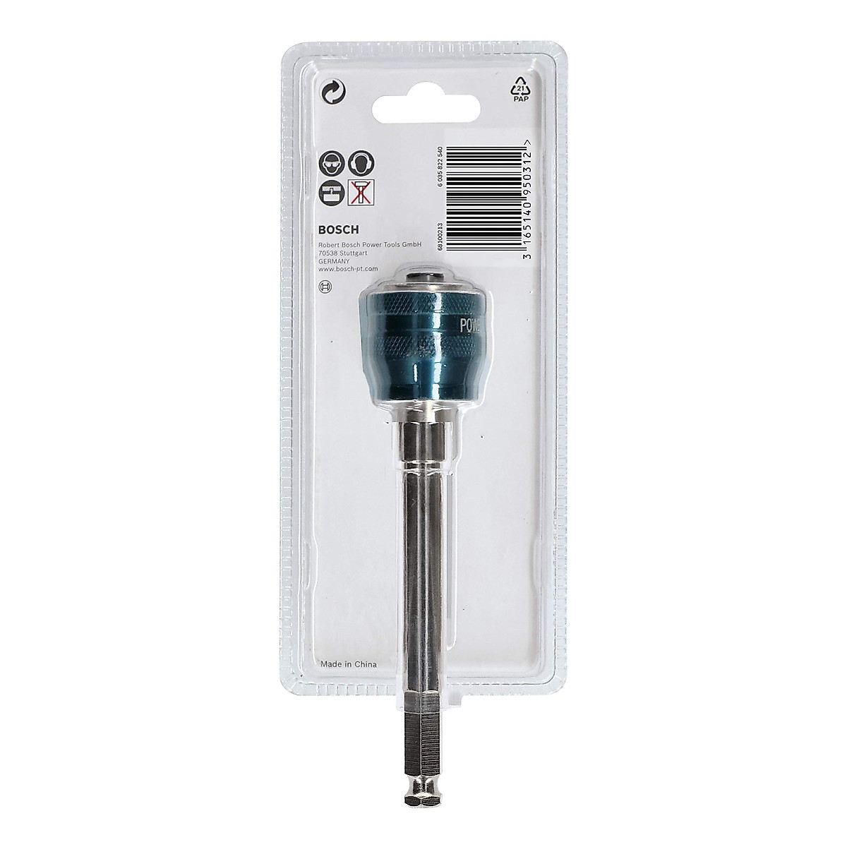 Bosch Professional 2608594262 Power Change Adapter (Socket SDS Plus, Including HSS-G Drill Bit 7.15 x 85 mm, Hole Saw Accessories), Colour, Size