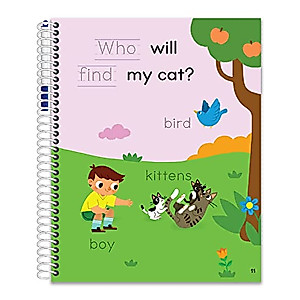 Wipe Clean Sight Words Activity Book for Kids Ages 3-5: Over 90 Words to Trace, Wipe Clean, Practice, and Learn! Includes Dry Erase Marker (Start Little Learn Big)
