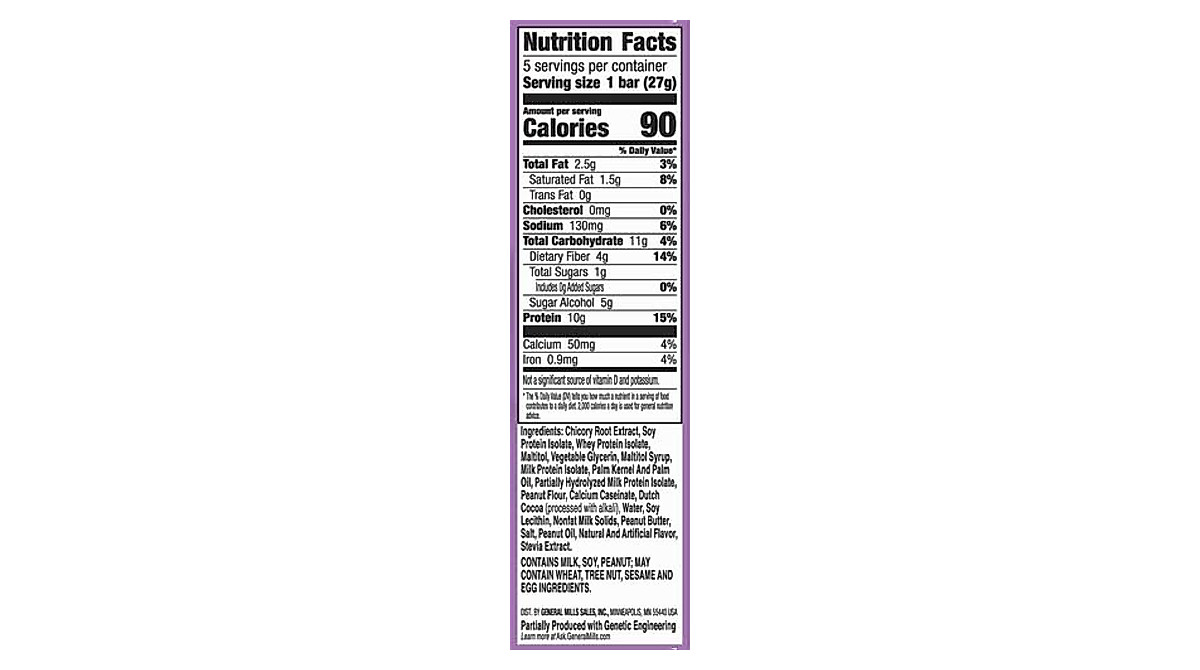 Protein One 90 Calorie Keto Protein Bars - Peanut Butter & Chocolate
