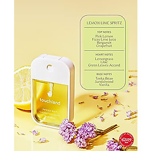 Touchland Power Mist Hydrating Hand Sanitizer FRESH 3-PACK | Mint, Citrus, Lemon Lime | 500-Sprays each, 1 FL OZ (Set of 3)