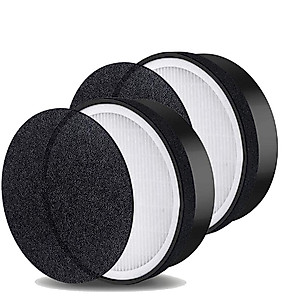LV-H132 True HEPA Replacement Air Filter Compatible with Levoit Air Purifier LV-H132 (2 Pack)