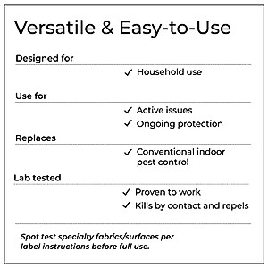 Wondercide - Indoor Pest Control Spray for Home and Kitchen - Ant, Roach, Spider, Fly, Flea, Bug Killer and Insect Repellent - with Natural Essential Oils - Pet and Family Safe — Rosemary 32 oz