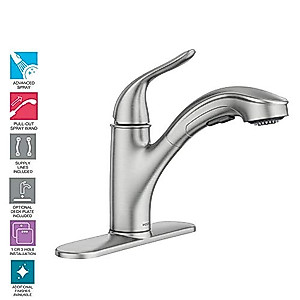 Moen Brecklyn 87557SRS Kitchen Faucet