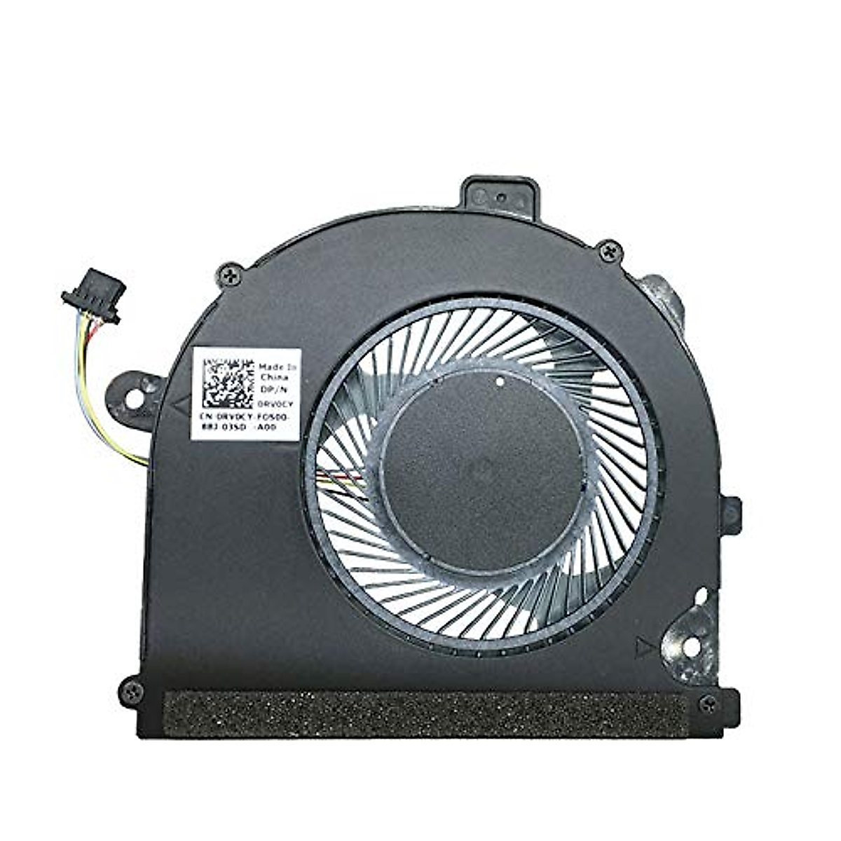 HK-Part Fan for Dell Vostro 14-5471 13-5370 5370 CPU Cooling Fan RV0CY 0RV0CY CN-0RV0CY