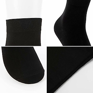 Ten Star Material Bamboo Low Quarter Thin Ankle Sock for Men and Women Anti Odor Natural Breathable Comfortable Socks 6 Pairs