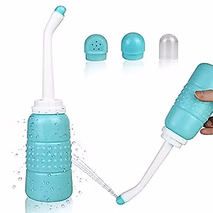 TopQuaFocus 12oz Perineal Bottle for Postpartum Care Portable Travel Peri Sprayer Bidet Postpartum Recovery Essentials After Birth Cleaning for Mom Baby Personal Hygiene Care Hemorrhoid Treatment