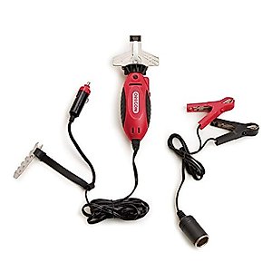 Oregon 575214 12V Sure Sharp Handheld Electric Chainsaw Grinder/Sharpener, 2-in-1 Saw Chain Sharpening & Maintenance Tool, 16′ Cable