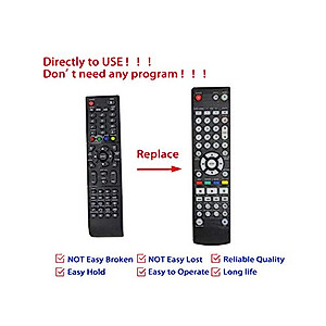 HCDZ Replacement Remote Control for Oppo UDP-203 UDP-203CN UDP-205 BDT-101CI 4K Ultra HD Blu-ray Disc Player