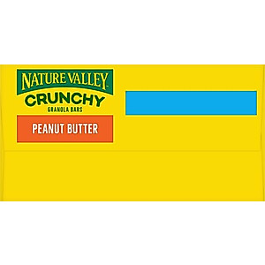 Nature Valley Crunchy Granola Bars, Peanut Butter, 15 ct, 30 bars
