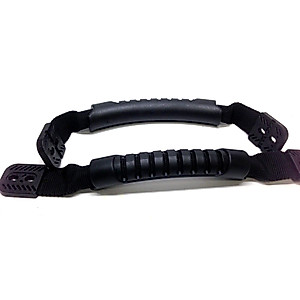 Pactrade Marine Durable Rubber Handles for Kayak, Canoe Or Luggage Set of 2 with Hardware