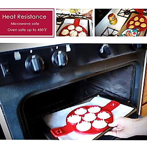 Pancake Molds Ring Fried Egg Mold Reusable Silicone Non Stick Pancake Maker Egg Ring Maker