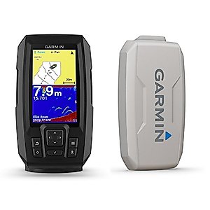 Garmin Striker Plus 4 with Dual-Beam transducer and Protective Cover, 4 inch Screen 010-01870-00