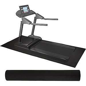 Signature Fitness High Density Home Gym Treadmill Exercise Bike Equipment Mat, 1/4" Thick, 36" x 78" (3 x 6.5FT)