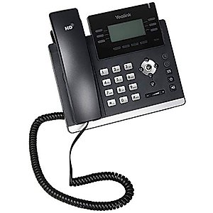 Yealink SIP-T42G Ultra-Elegant Gigabit 12-Line IP Phone (Renewed)