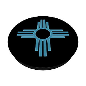 New Mexico Zia Symbol PopSockets PopGrip: Swappable Grip for Phones & Tablets