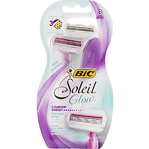 BiC Soleil Glow Razors - 3 ct