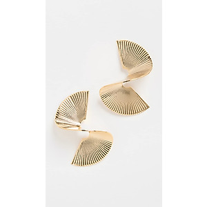 SHASHI Women's 1974 Earrings, Gold, One Size