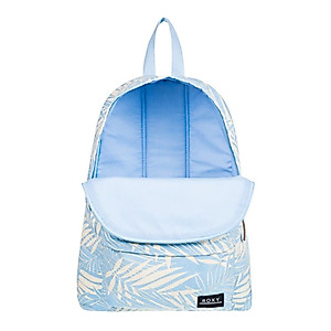 Roxy Sugar Baby Canvas Backpack Cerulean Palmy Days Small One Size