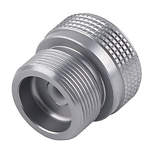 Camping Stove Adapter 1L Small Input and Lindal Valve Output Outdoor Gas Canister Valves to 1L MAPP Gas Adaptor