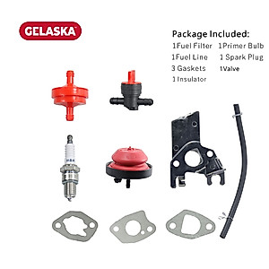 GELASKA 951-12705 Carburetor Replaces 751-12705, 751-10974, 951-10974, 951-10974A, HUAYI 165S, 165SA for MTD Troy-bilt 165-SUB, 165-SUB-11, 265-SU, 265-SU-11, 365-SUB Engines