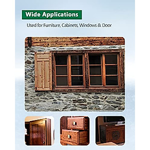 meite 18 Gauge 1/4-Inch Narrow Crown Staples, 1-1/2-Inch Length Heavy Duty Galvanized Upholstery Staples for Electric or Pneumatic Narrow Crown Stapler Guns (4,000 PCS)